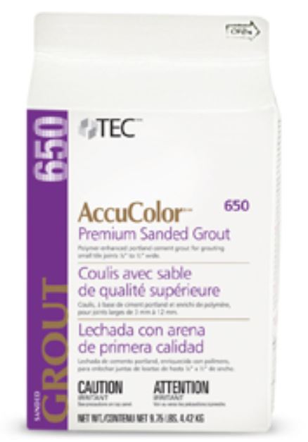 Tec AccuColor Premium Sanded Grout 9.75lb PurePak - Pro Source Center